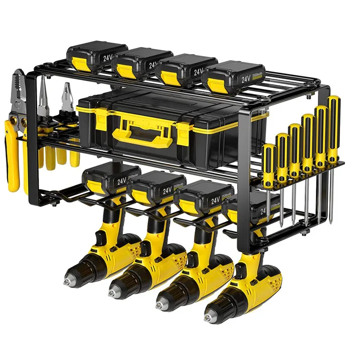Manufacture New Design Wall Mounted Garage Tool Storage Organizer Heavy ...