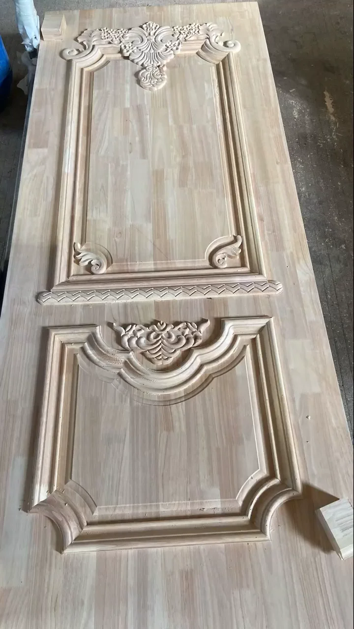 2-year Warranty Entry Wood Bifold 48 Inch Modern Design Used French ...