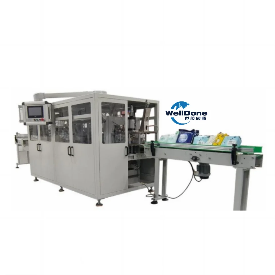 Welldone Full-Automatic Baby Diaper Stacking Machine