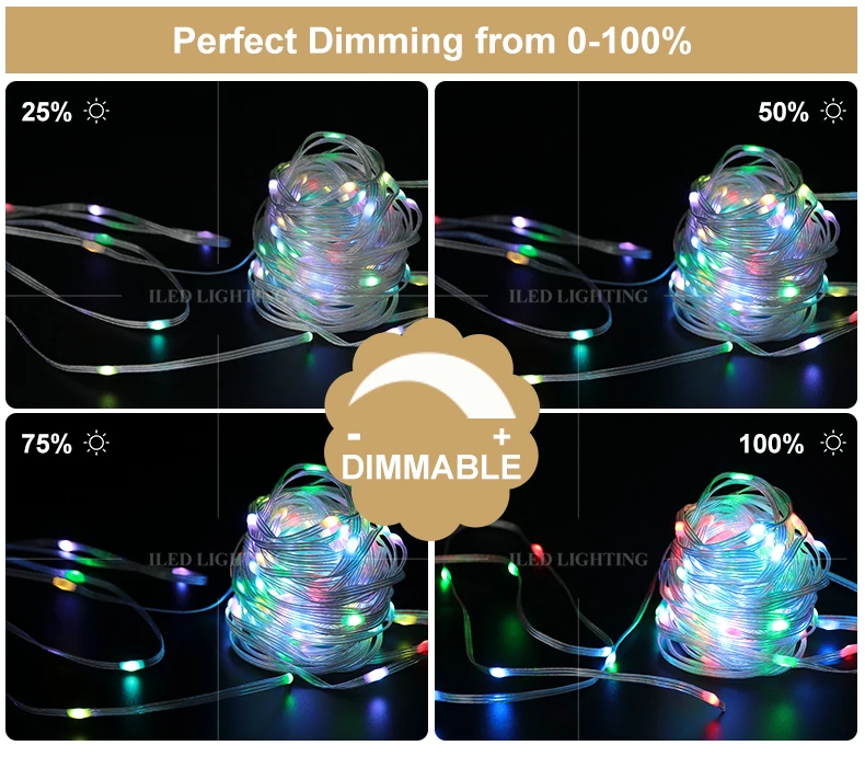 10m Waterproof Outdoor Indoor Bedroom Usb Powered Christmas Holiday ...