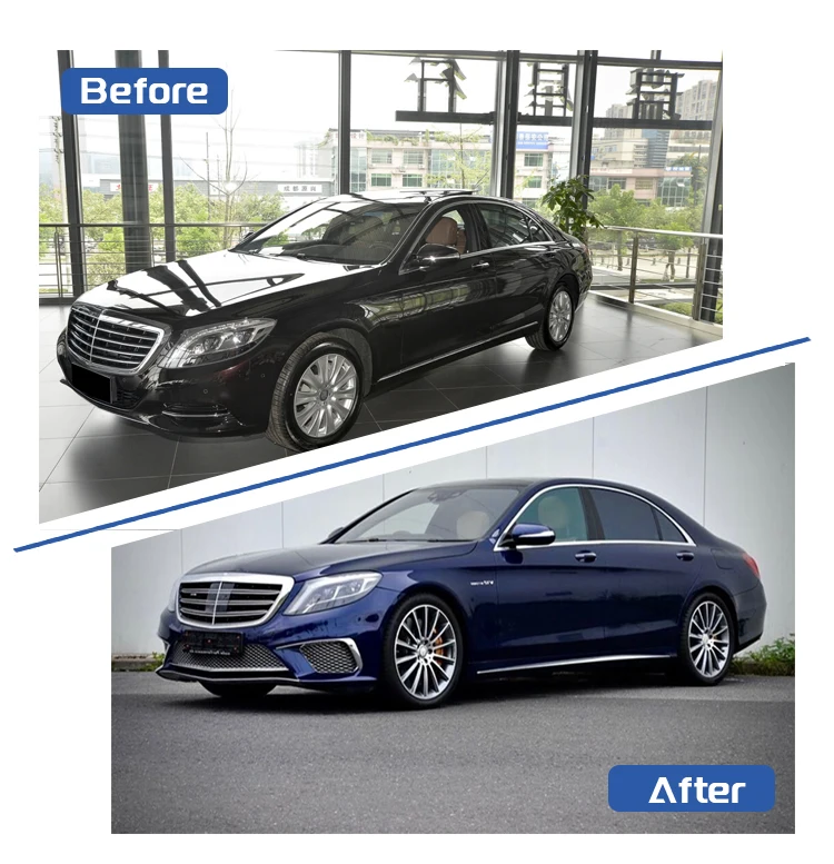Leishuo S65 Amg Body Kit Bodykit Facelift Mansory For Mercedes Benz S ...