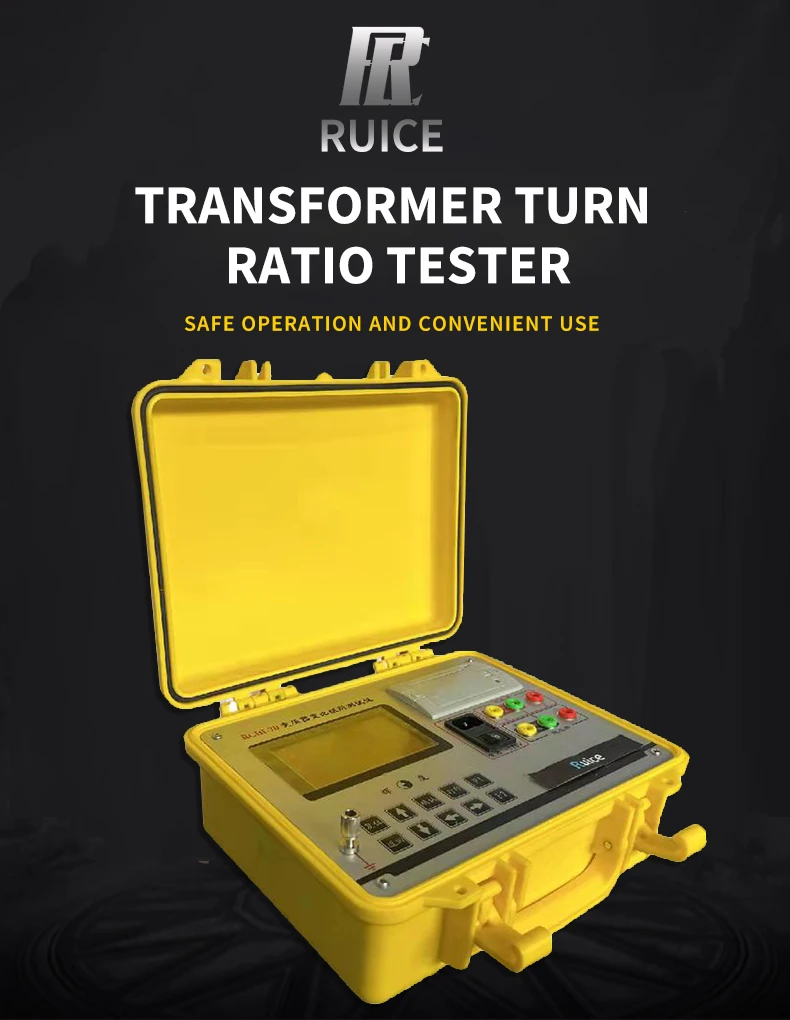 Multifunction Three Phase Ttr Tester Transformer Turns Ratio Test ...