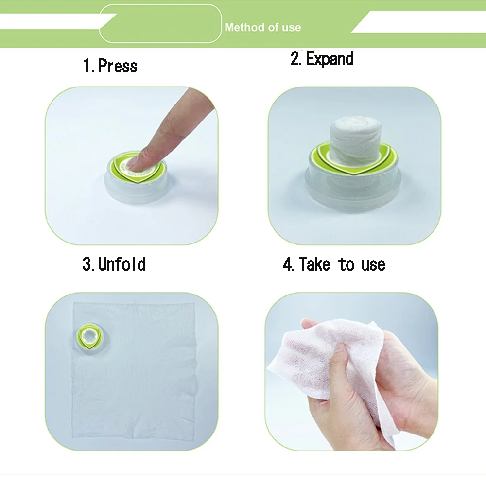 Wholesale OEM Mini Refreshing Functional Towel - Magic Wet Wipes