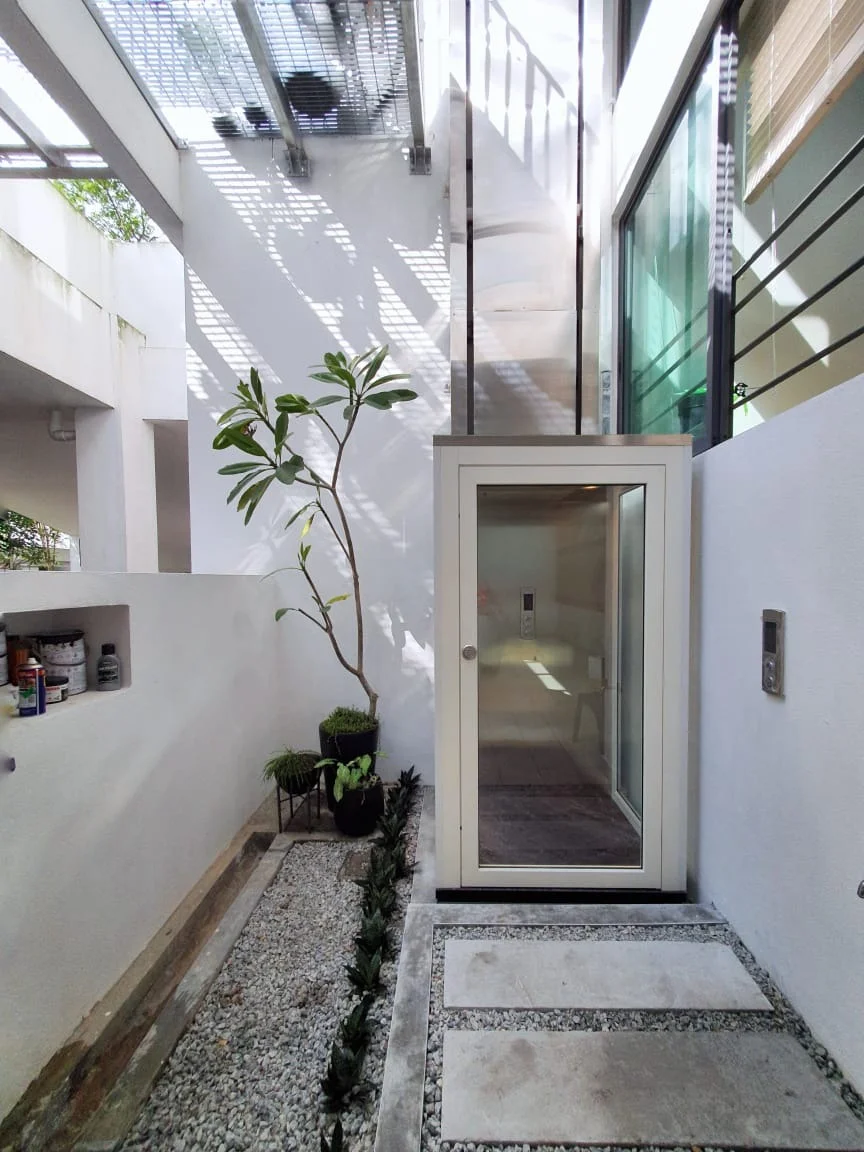 Safely Residential Mini Elevator Personal Small Home Lift Passenger ...