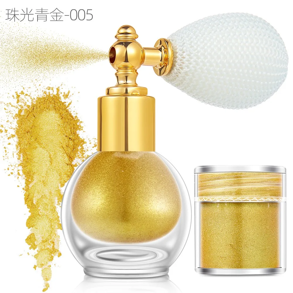 Shimmer Dusting Powder - Highlighter Glow Makeup