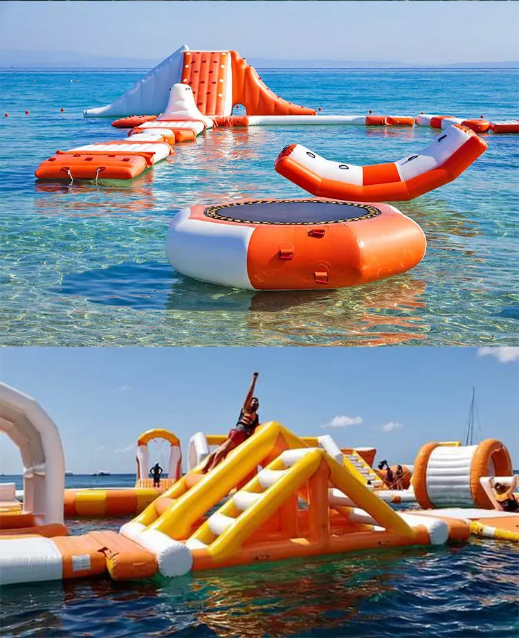 China Commercial Sea Inflatable Floating Aqua Park Games