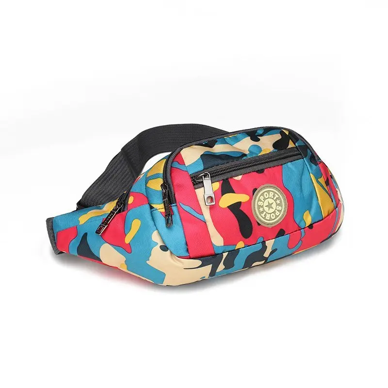 Colorful Camouflage Fanny Pack for Women Men Unisex Waist Bag Female ...