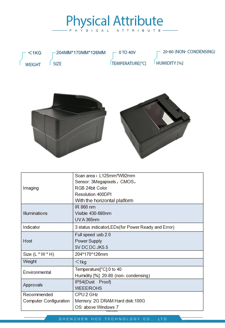 Wholesale Passport Reader and ID Card Scanner - PPR100C