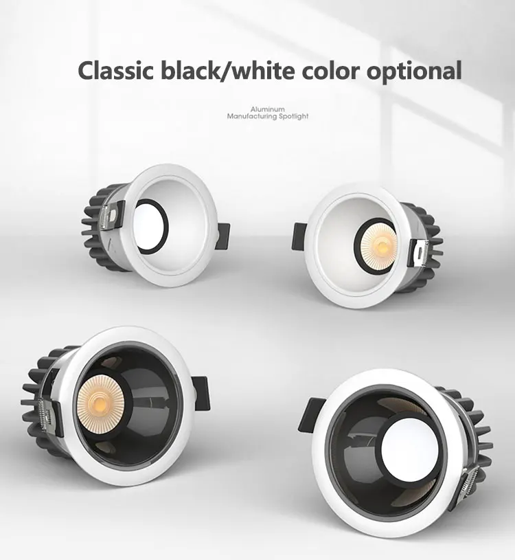 Indoor Lighting Dimmable Color Temperature RGB Smart Led Downlight ...