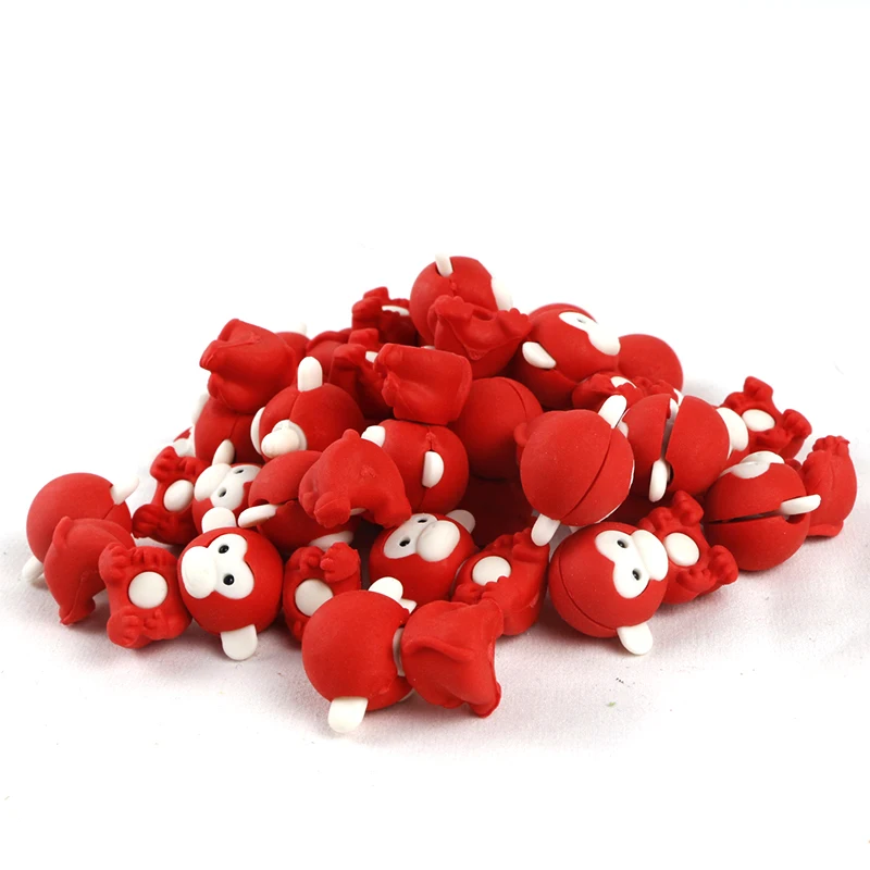 Soododo Creative Animals Eraser Mini Cartoon Monkey Model Desktop ...