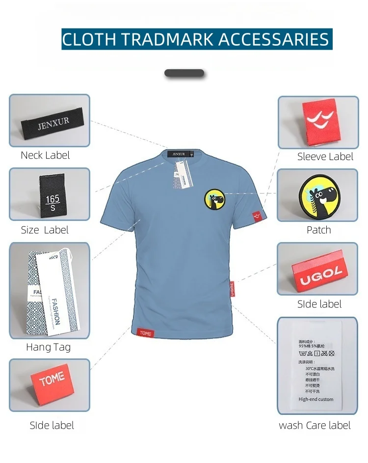 Custom Woven Labels for Clothing - Durable & Versatile