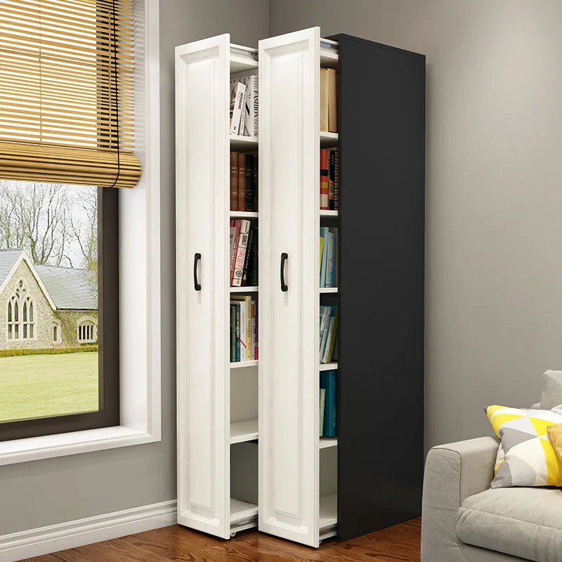 New Design Sliding Door Bookcase - Space-Saving Office Furniture
