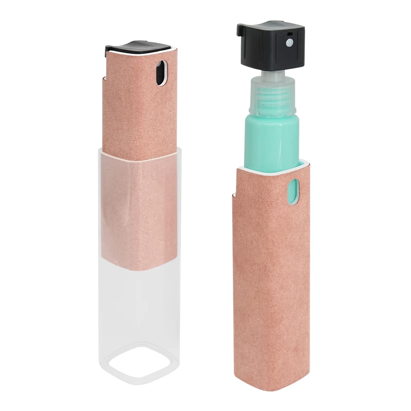 2-in-1 10ml Phone Screen Cleaner Spray Bottle With Microfiber Cloth And ...