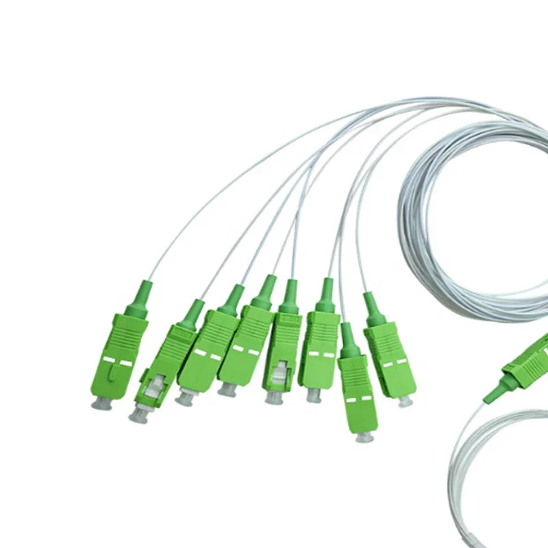 Plc Optical Fiber Distribution Box 8 Cores Splitters Sc/apc 1x8 No ...