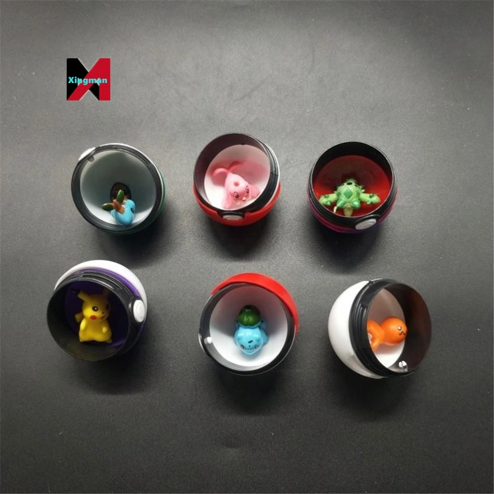 Wholesale Japanese 5cm Pokeball Capsule Pokemoned Ball