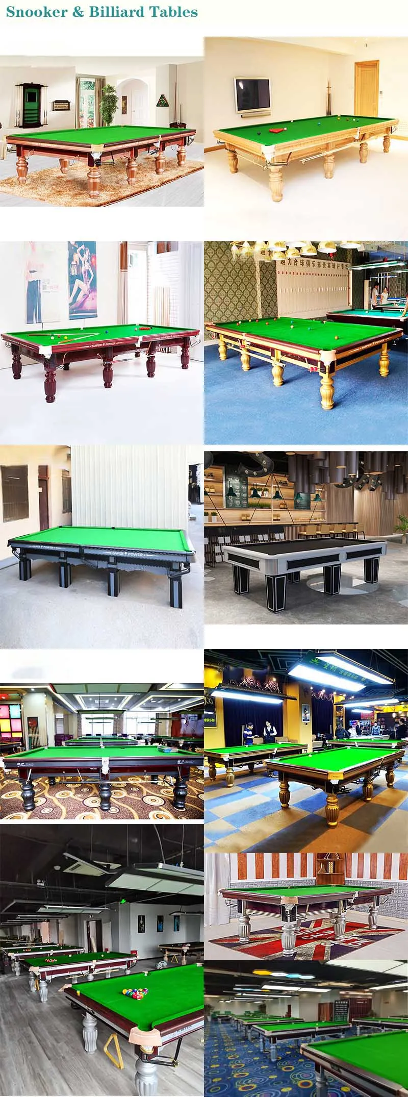 High Elastic Rubber Pad 9-foot No Pocket Billiards Table For Sale Carom ...