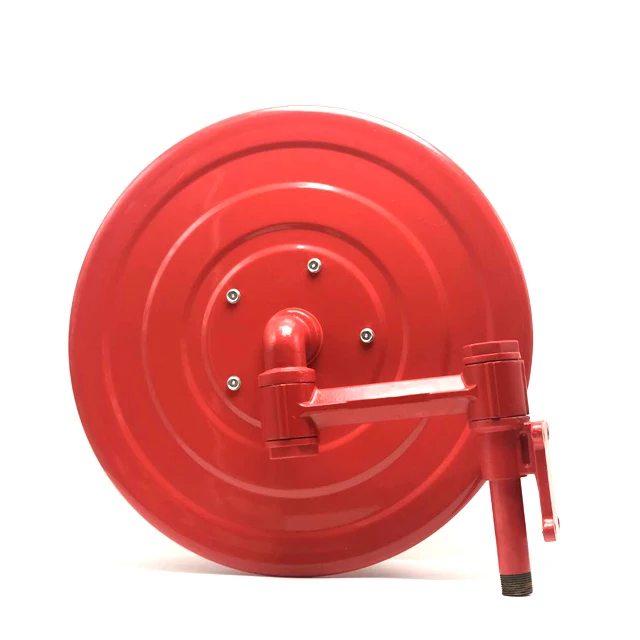 Dn25 Fire Fire Hose Reel With 1.0mm 750*750*250 Cabinet - Buy Fire Hose ...