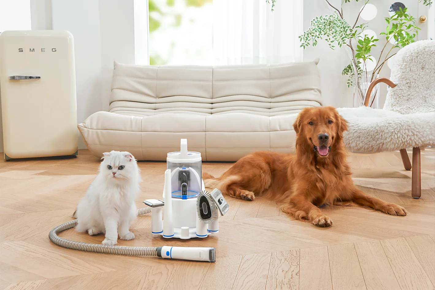 Neakasa (fka Neabot) P2 Pro Pet Cat Dog Hair Grooming Clipper Vacuum ...