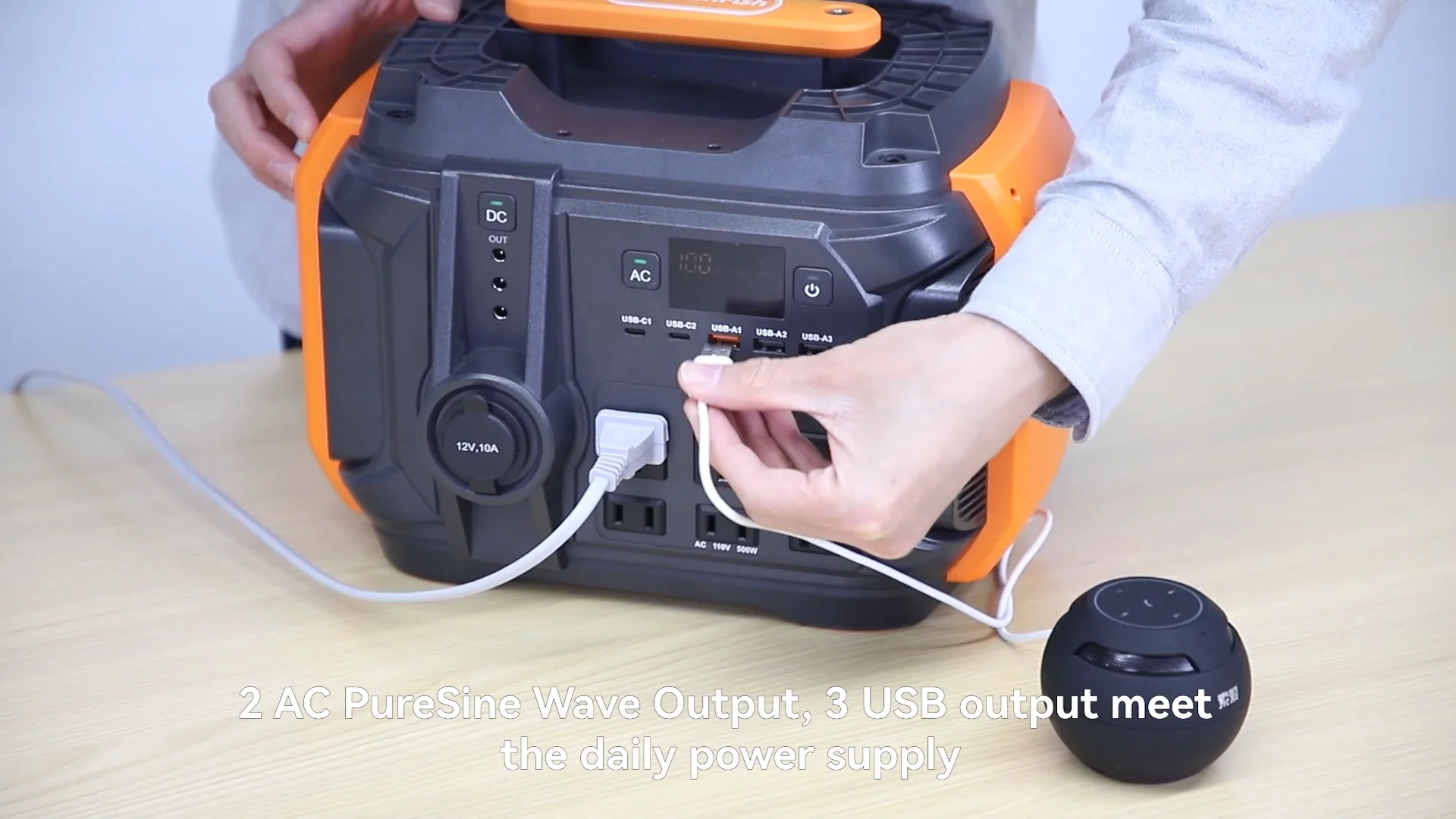 Dropshipping Hot Selling Charging Battery 500 Watt Solar Generator ...