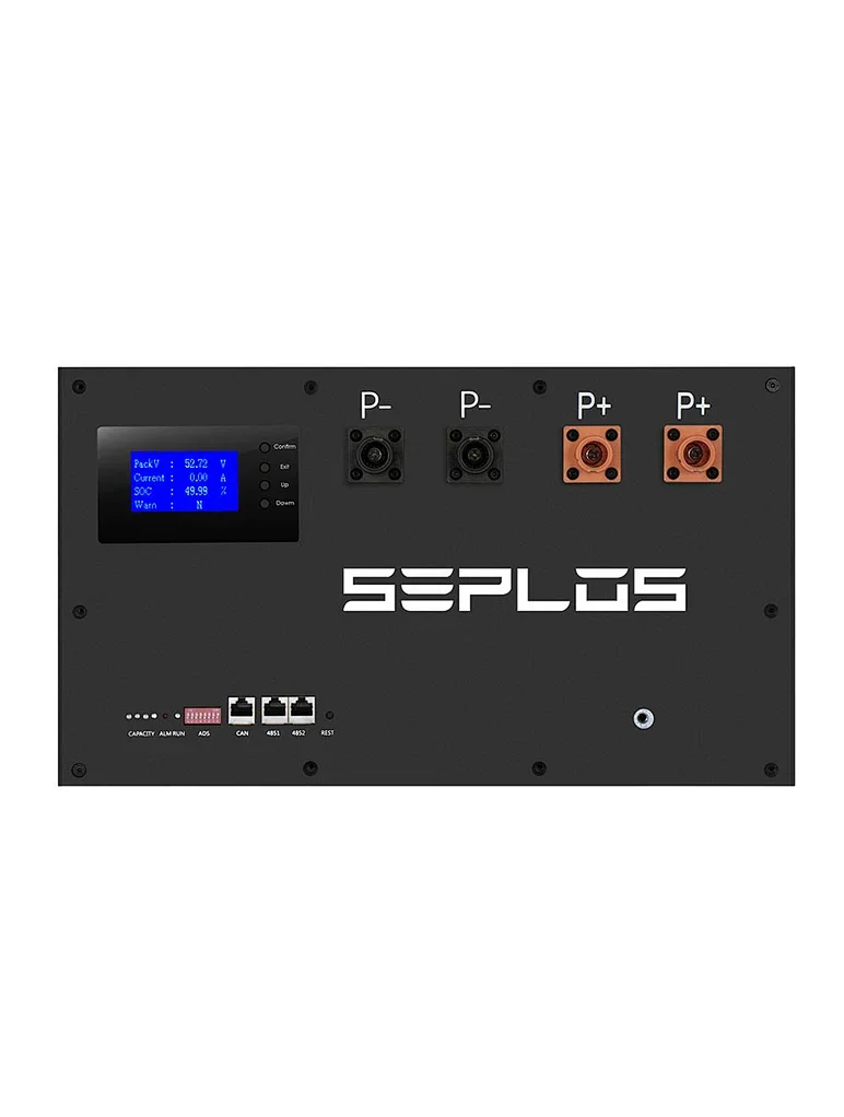 Seplos Stack Type 51.2v 280ah 14.3kw Lifepo4 Lithium Solar Power Home ...