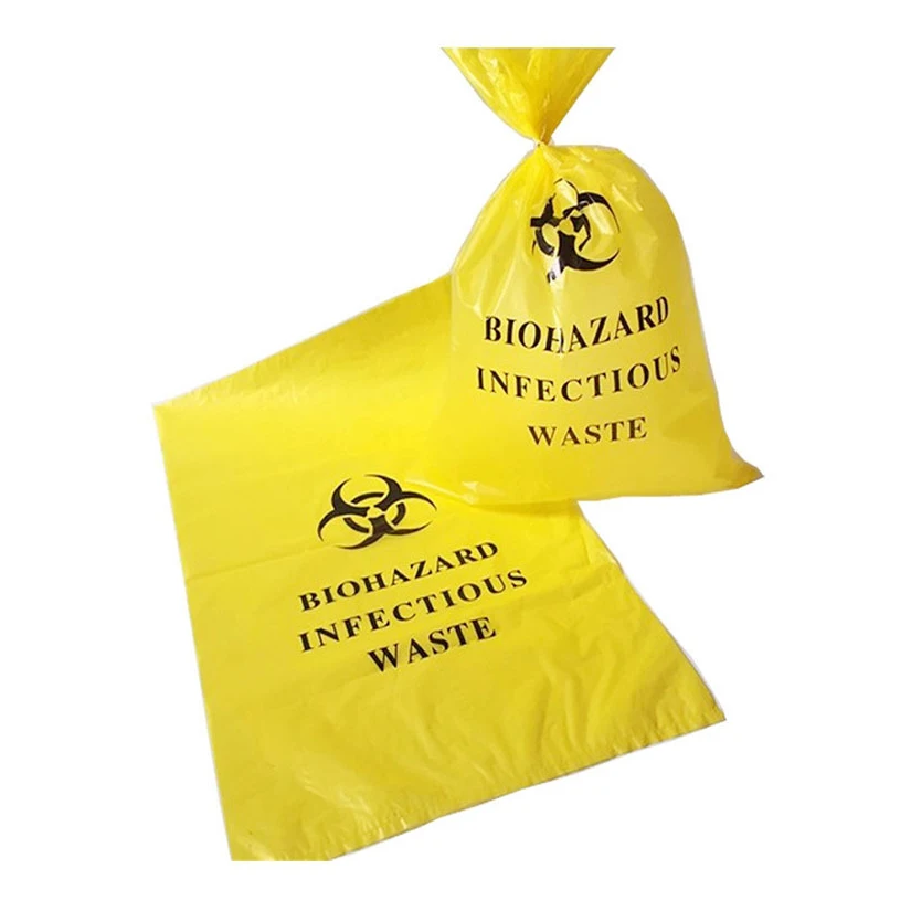Customized Biohazard HDPE Autoclave Medical Waste Bag Hospital ...