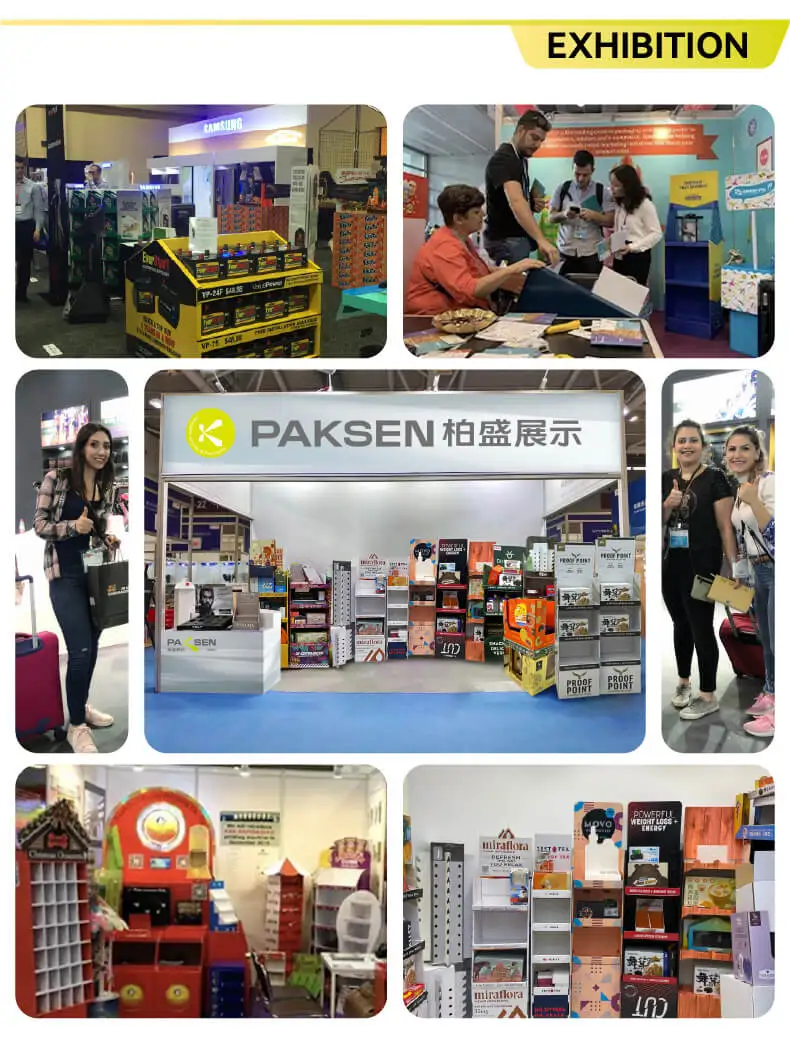 Custom Pdq Cardboard Tabletop Countertop Cosmetic Makeup Lash Display ...