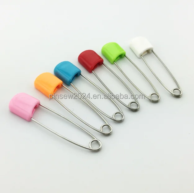 Cartoon Anti-rebound Safety Pin Stainless Steel Fruit Animal Smiley ...