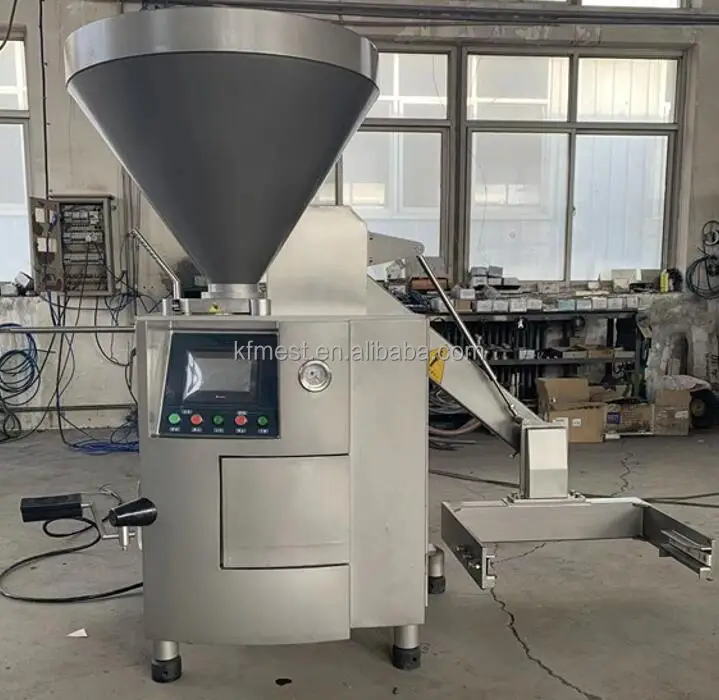 Industrial Automatic Electric Hydraulic Vacuum Chicken Sausage Stuffers ...