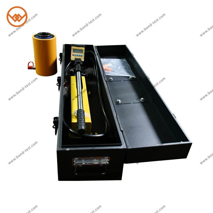 Hydraulic Cylinder Digital Rebar Pull Out Force Tester Concrete Anchor ...