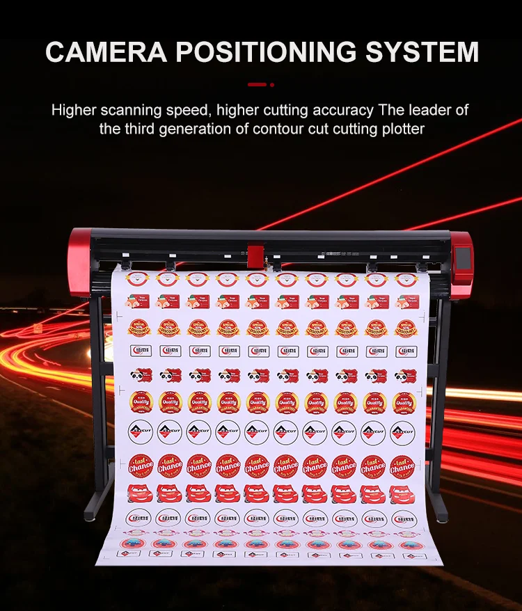 Skycut V24 V48 V60 Camera Positioning Auto Contour Cutting Fast Speed ...