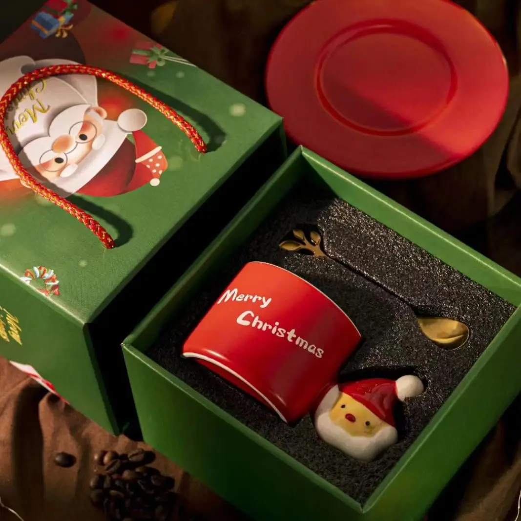 Hot Selling Coffee Mug Gift Box Set Luxury Wholesale Custom Ceramic ...