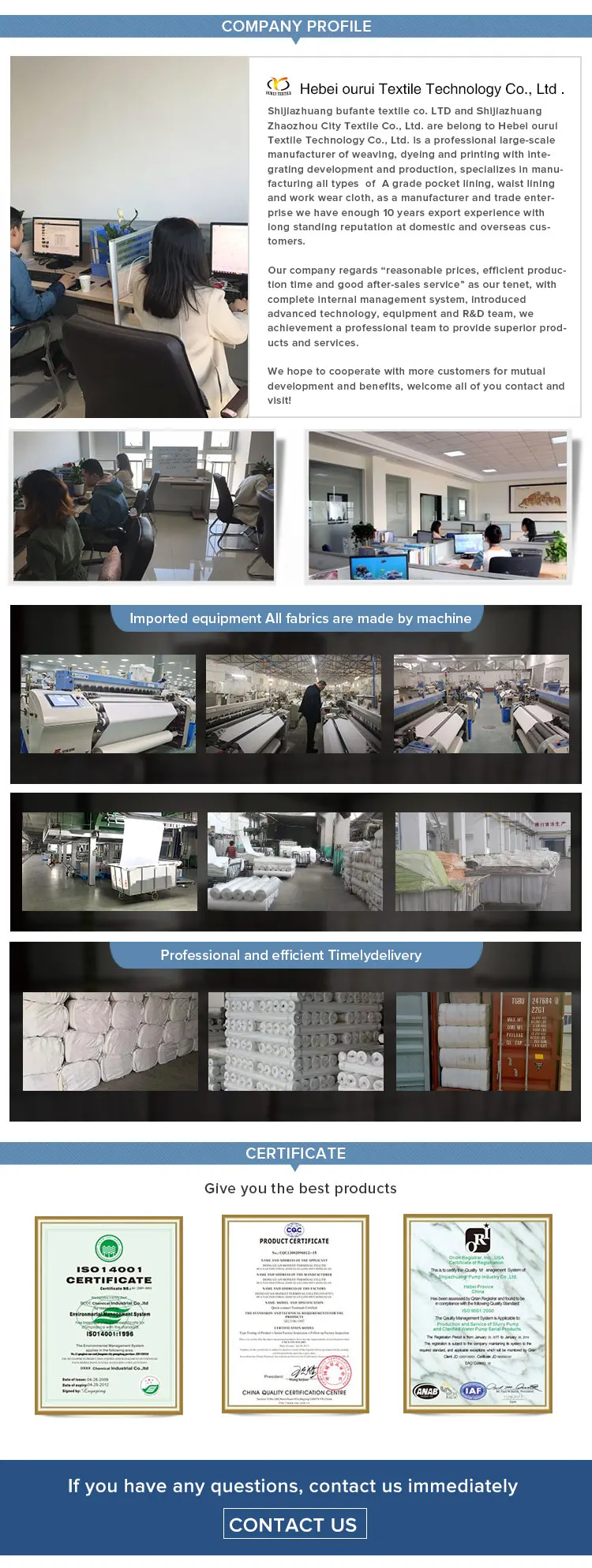 Tc Uniform Fabrics Twill Fabric Fabric For Uniform Workwear - Buy ...