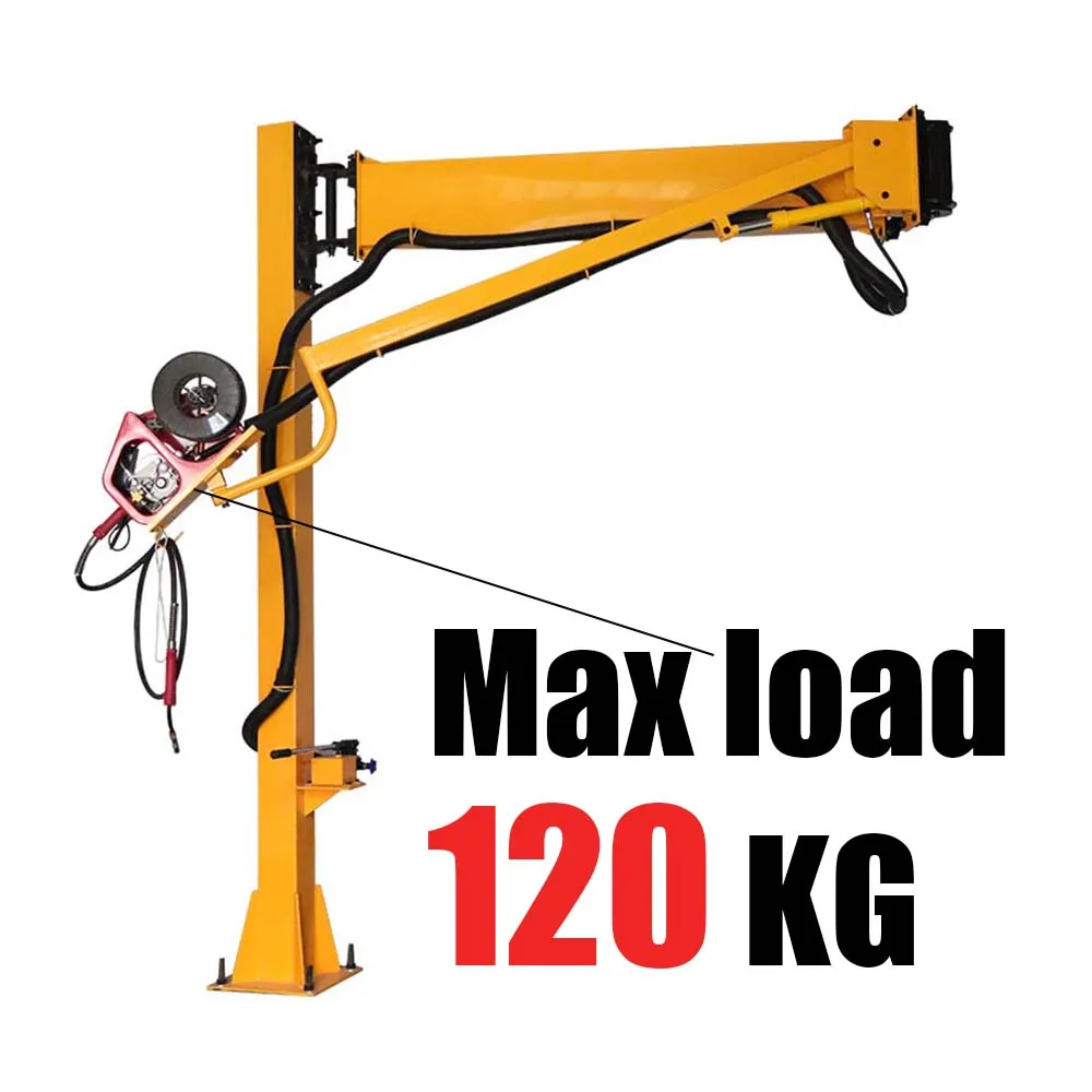 Welding Boom with Extension Arm - Enhance Productivity