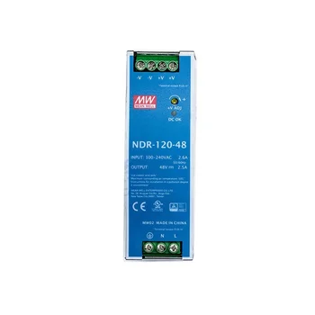 120w Single Output Industrial Din Rail Series Ndr-120-48 Switching Power Supply - Buy Mean Well ...