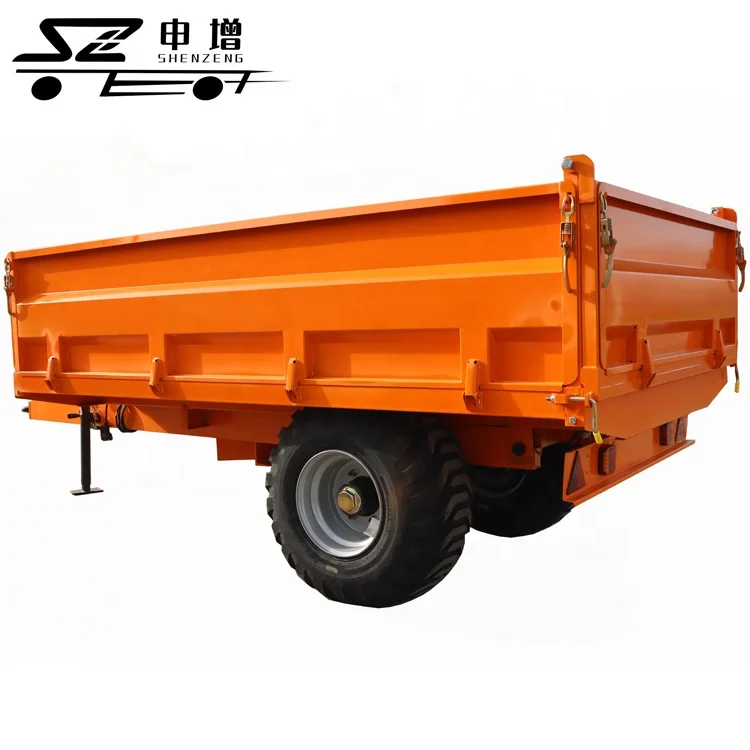 5000kgs Dump Trailer 2 Wheel Farm Trailer| Alibaba.com