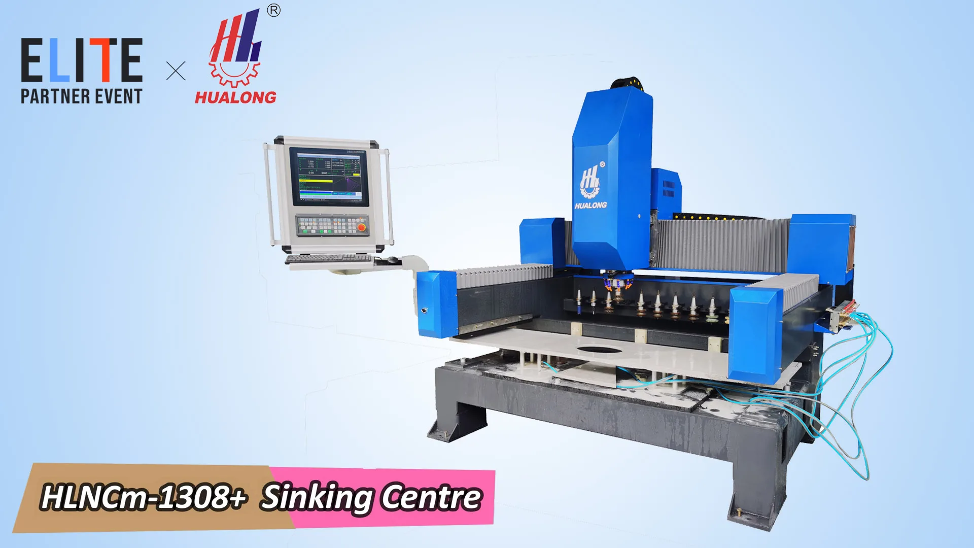 Hualong Machinery 3 Axis Cnc Stone Router Workcentre Granite Marble ...