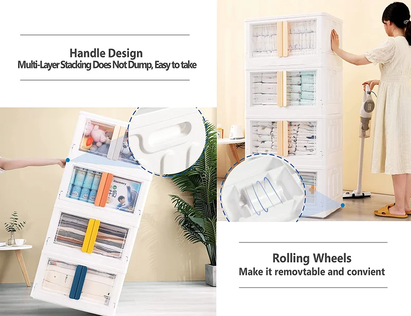 Hot-Sale Multi-Functional PP Plastic Storage Folding Box Foldable Mail ...