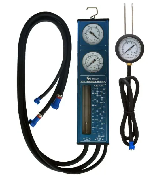 F831 Fuel Pressure Flow Meter Engine Fuel System Tester EFI2100 Fuel ...