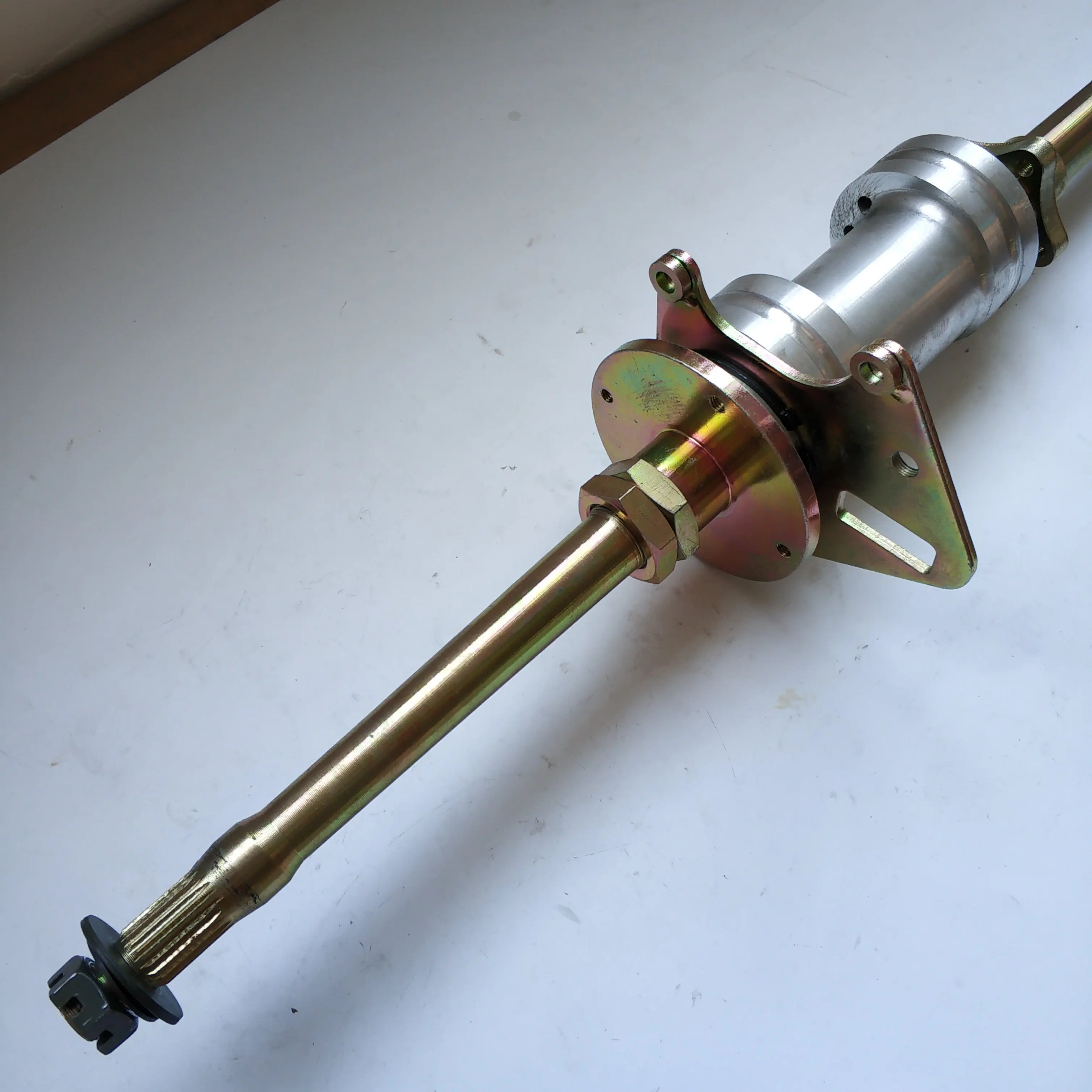 Rear Axle With Wheel Hub Flange Assy For Bashan 200cc Atv Quad Bs200 ...