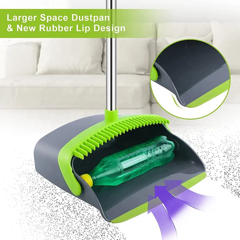 Home Heavy Duty Metal Stainless Steel Besom Foldable Transparent Step ...