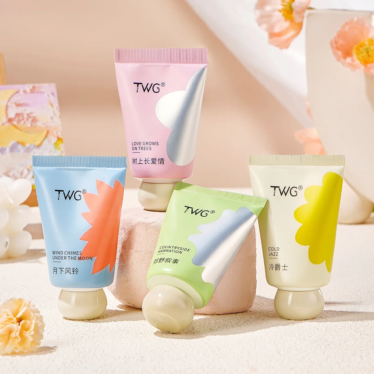 TWG Floral Fragrance Hand Cream - Moisturizing Hand Cream for Normal ...