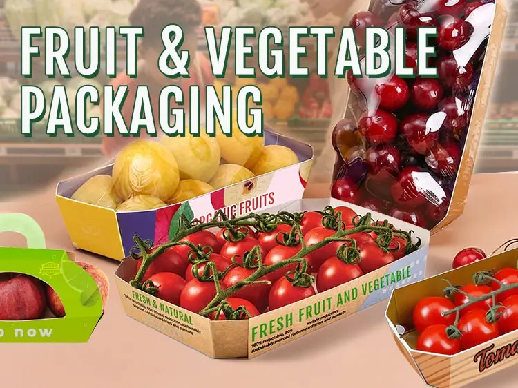 Eco-friendly Fruit & Vegetable Packaging - Customizable