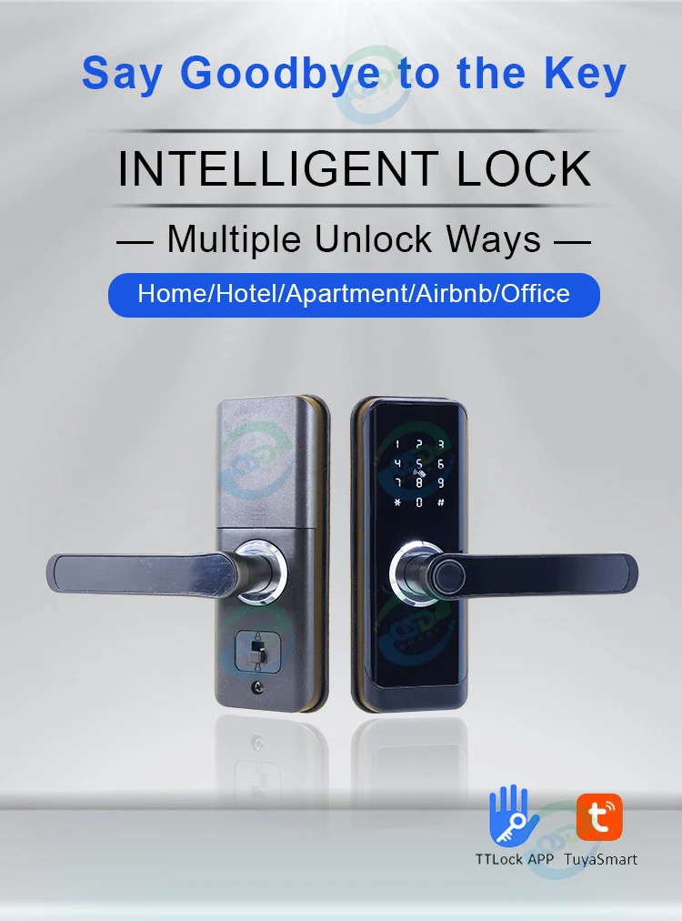 Tuya Smart Wifi Fingerprint Door Lock - Secure & Convenient