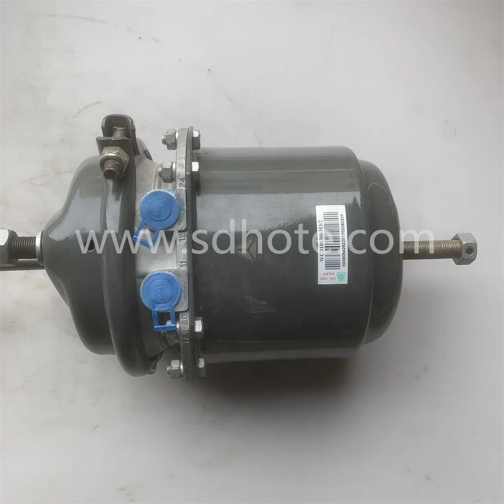 Shacman Truck Parts 199100360303 Brake Chamber Rear Wheel Cylinder ...