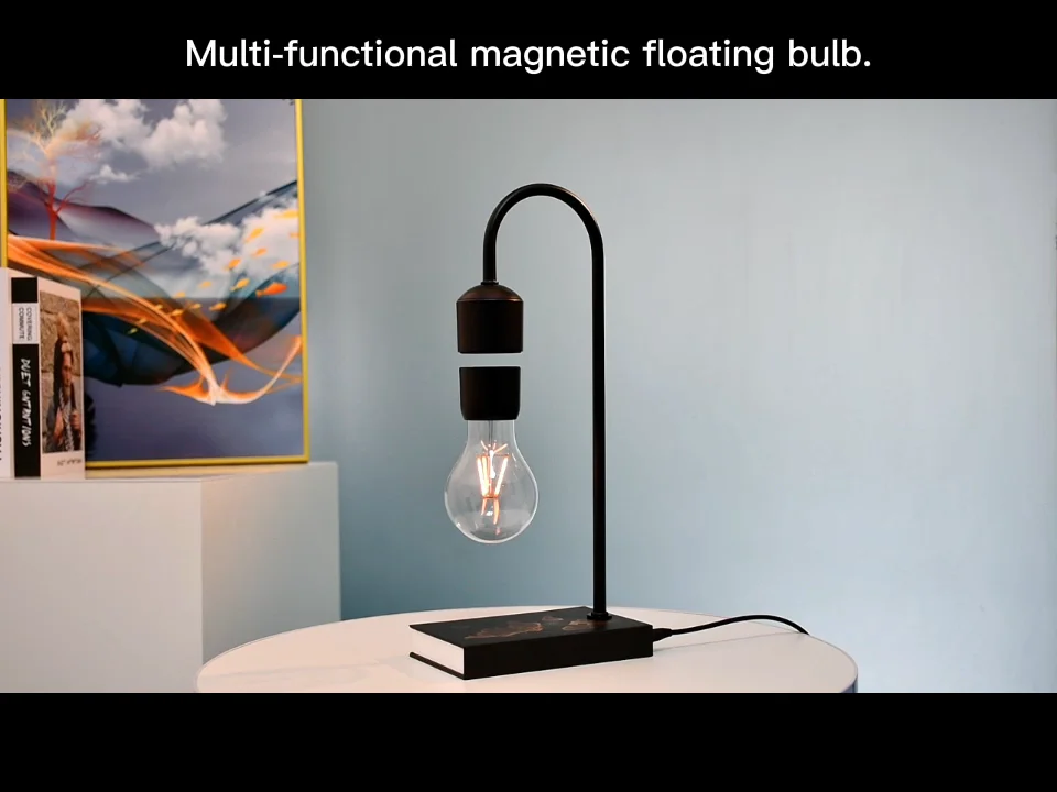Novelty Hot Sale Magnetic Levitating Floating Bulb Table Lamp For Gift ...