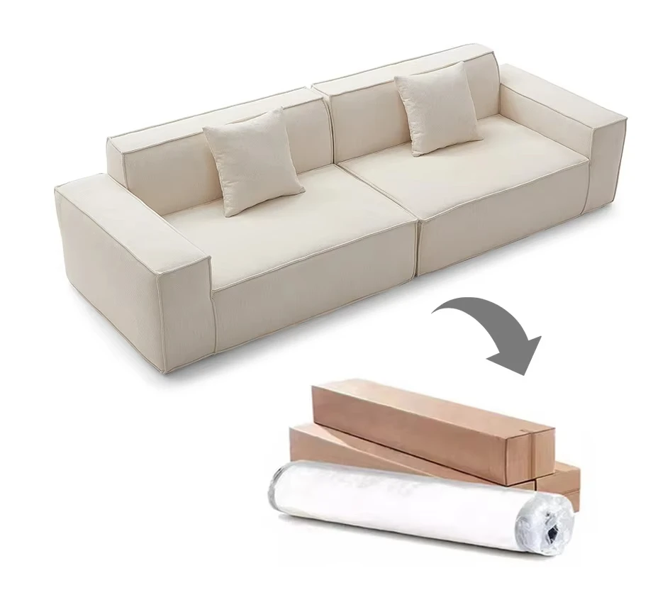 Modern Seal Memory Foam Couch Living Room Chair Foam in Box Bed ...
