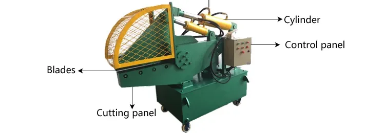 Scrap Metal Cutter Machine Small alligator Cutting Machine Metal ...