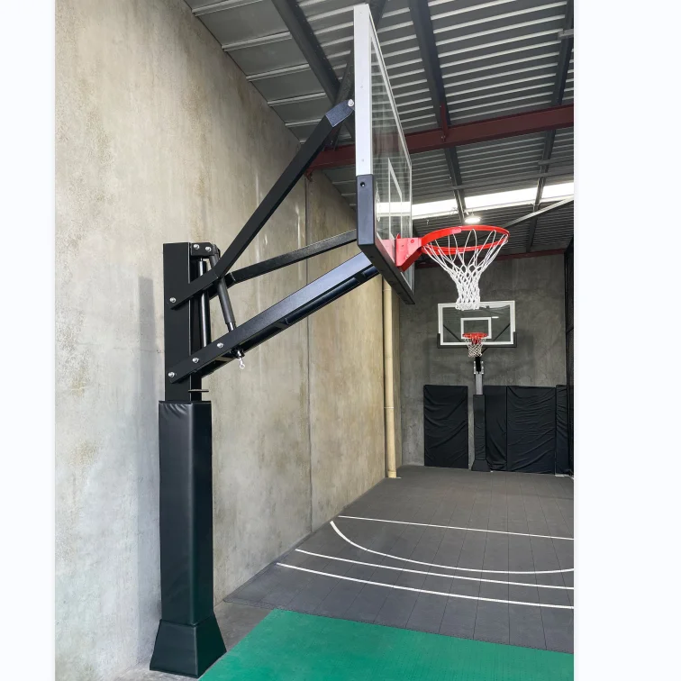 Professional Export Outdoor Inground Basketball Hoop Adjustable Height ...