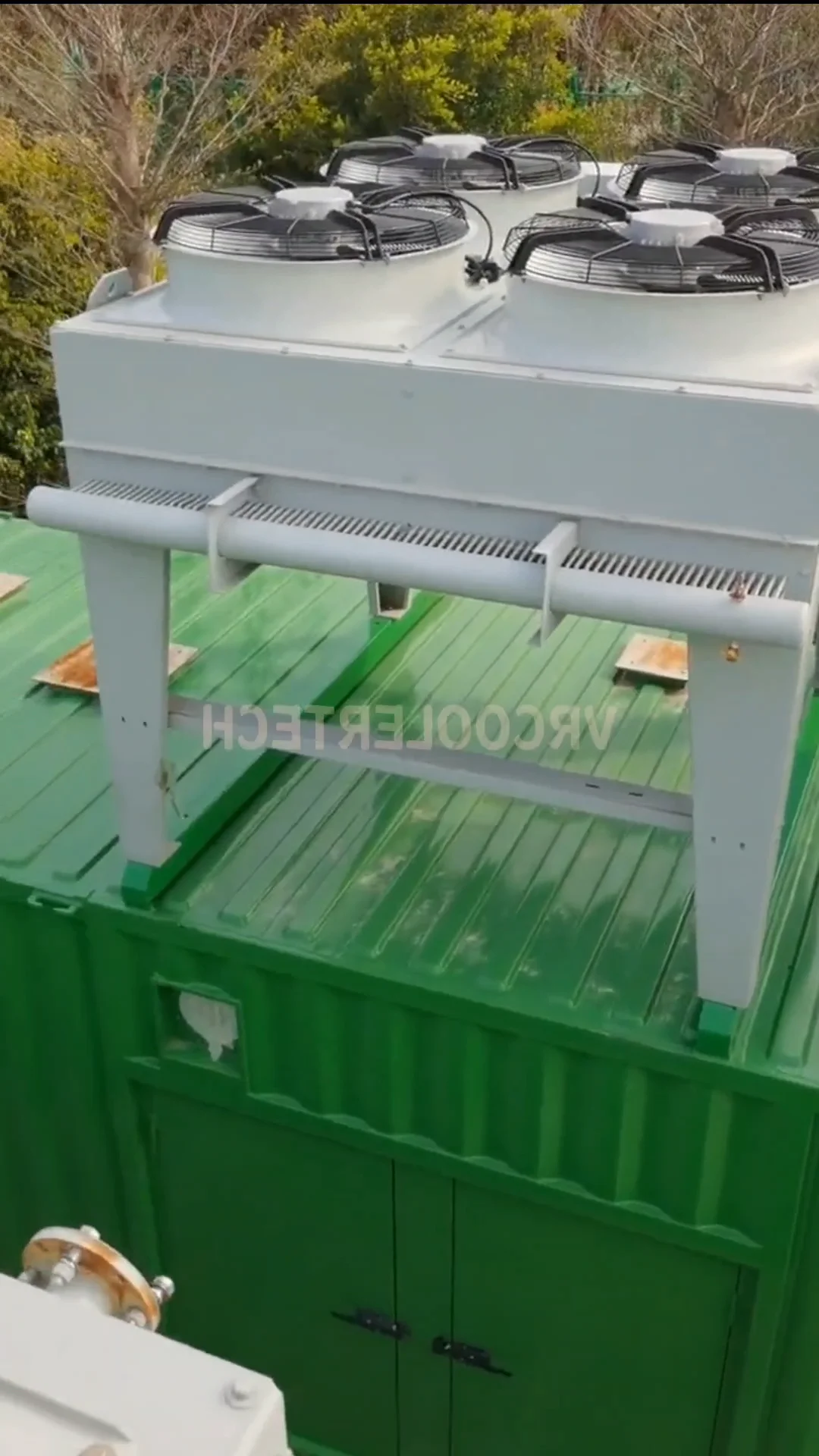 Gas Engine Gas Generator Remote Radiator Cooling System For Hydro Power ...