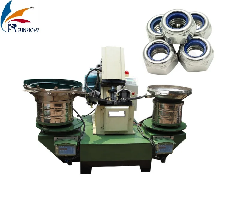 Famous Brand Nylock Nut Washer Assembly Machine High Speed Nut Crimping ...